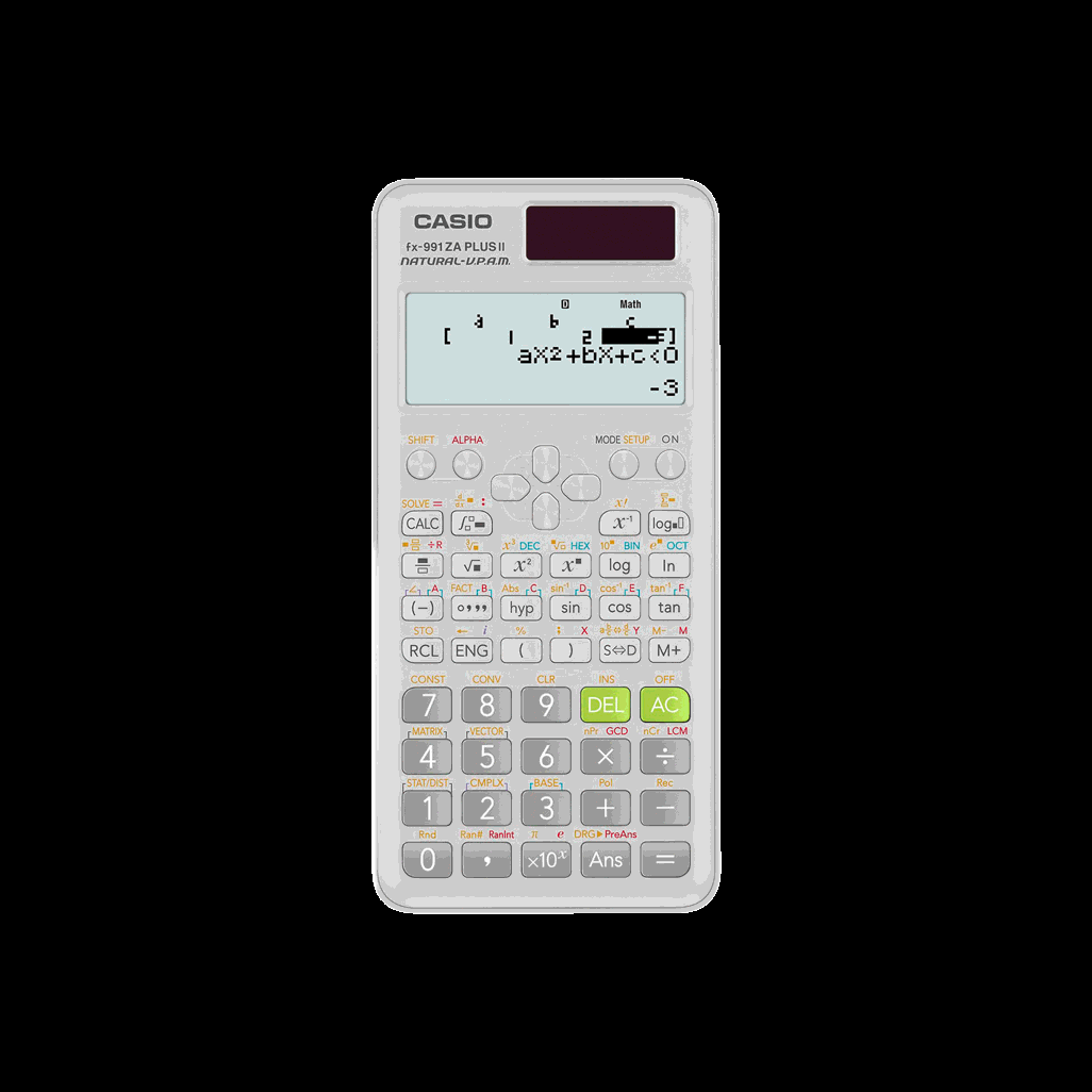 Casio FX-991 ZA Plus II - Advanced Scientific Calculator – Big O ...