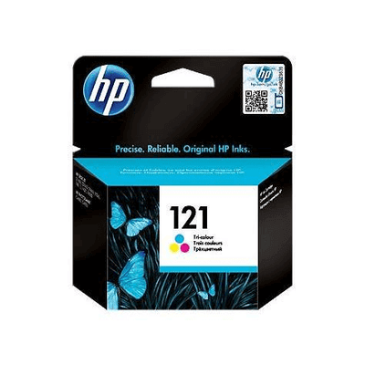 HP 121 Tri-color Ink Cartridge ~165 pgs - Relaxed Fit – Big O Trading ...