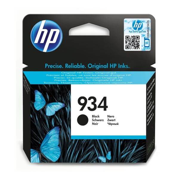 HP 934 Black Ink Cartridge ~400 pgs - Relaxed Fit – Big O Trading 787 cc